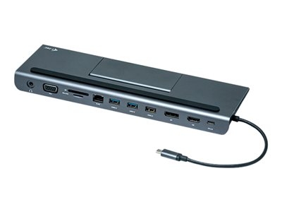 I-Tec - C31FLATDOCKPDPLUS - Itec USB-C Metal Low Profile 4K Triple ...